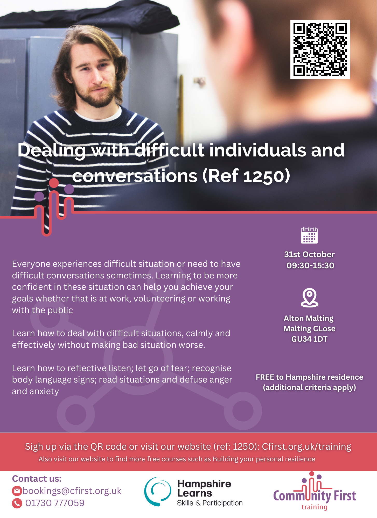 FREE Dealing with difficult individuals and conversations (Ref 1250 ...