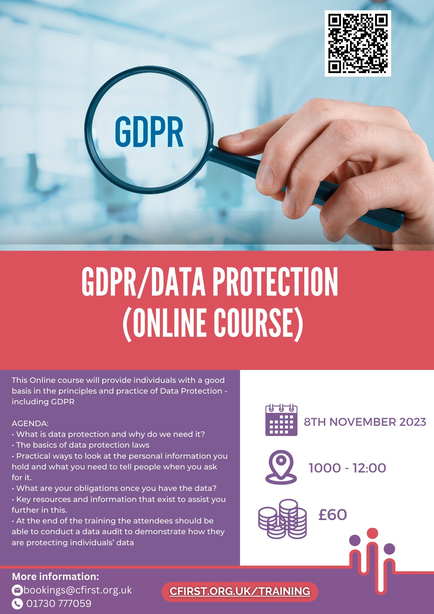GDPR/Data Protection - Online (Ref 1267) - Training - Community First