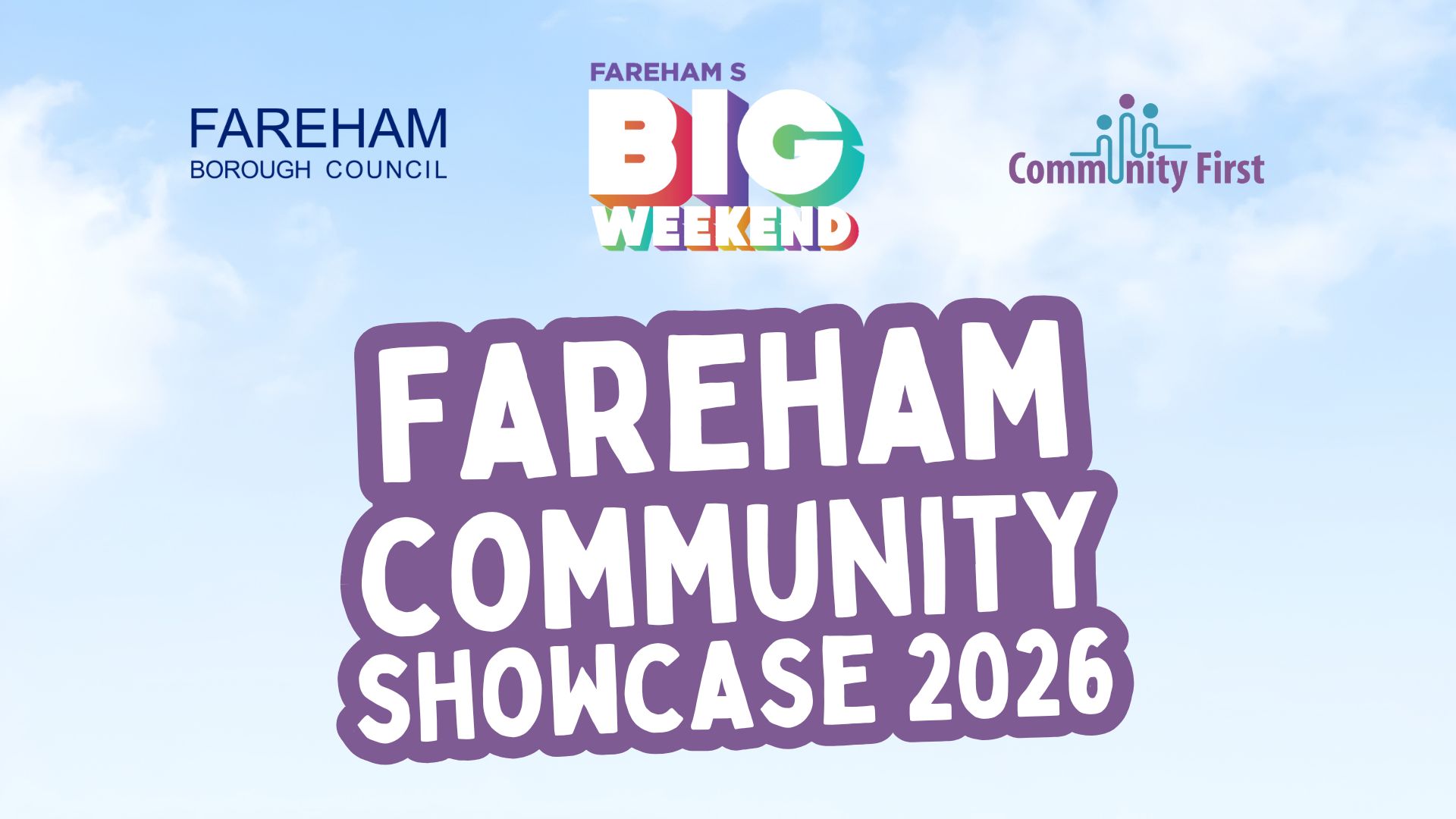 Fareham Community Showcase 2026 - Community First